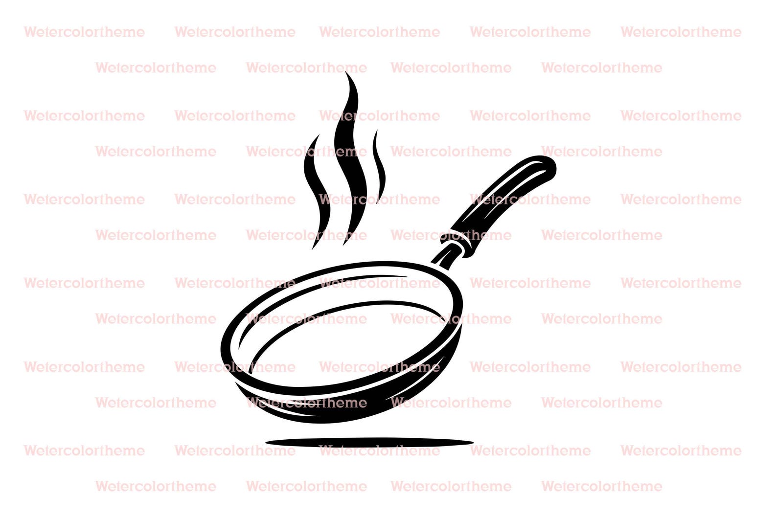 Frying Pan Clipart,frying Pan Svg,frying Pan Vector,cooking Pan Svg ...