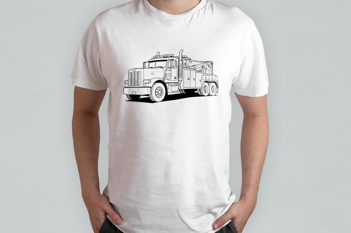 Wrecker Tow Truck Svg,wrecker Tow Truck Eps,wrecker Tow Truck Vector ...