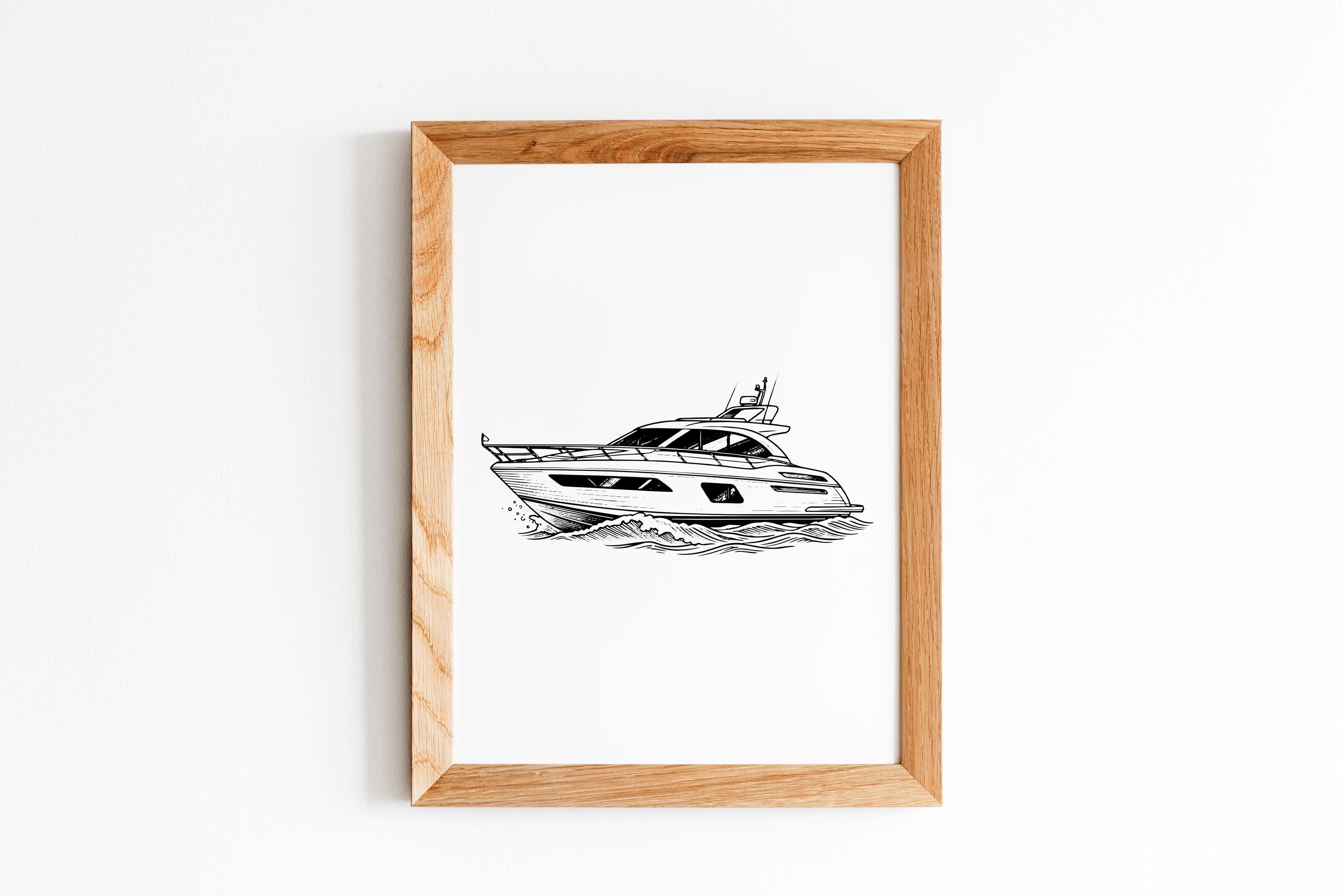 Speedboat Vector,speedboat Svg,speedboat Cricut,speed Boat Eps,speed ...