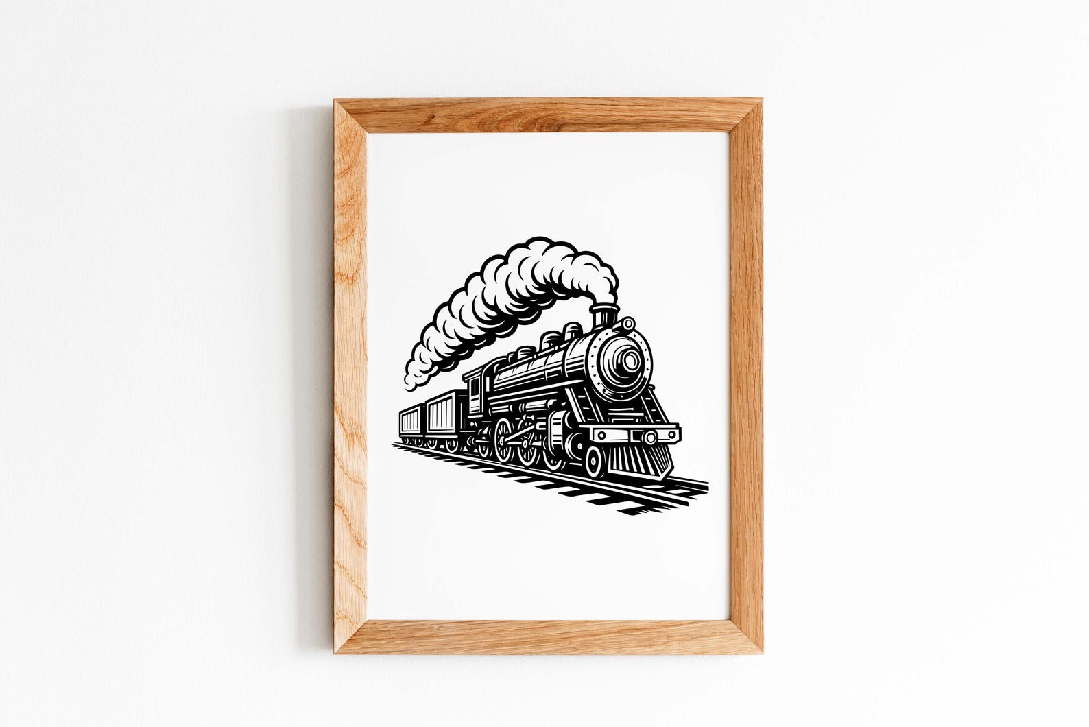 Steam Train Svg,locomotive Svg,locomotive Clipart,train Line Art,steam ...