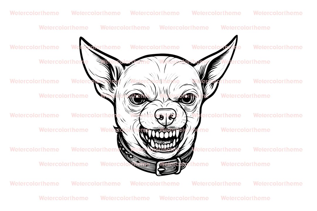 Chihuahua Face Svg,angry Chihuahua Face Svg,chihuahua Head Svg ...