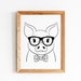 Pig Svg File,pig With Glasses Svg,pig Cut File,cute Pig Svg,pig Face ...