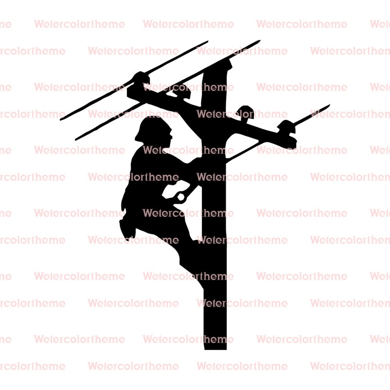 Lineman Svg Files - Etsy