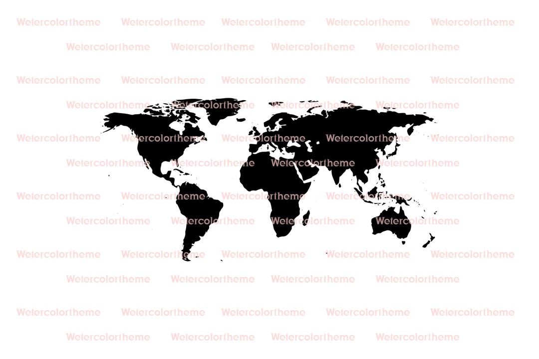 World Map Png,world Map Svg,world Map Eps,world Map Vector,world Map ...