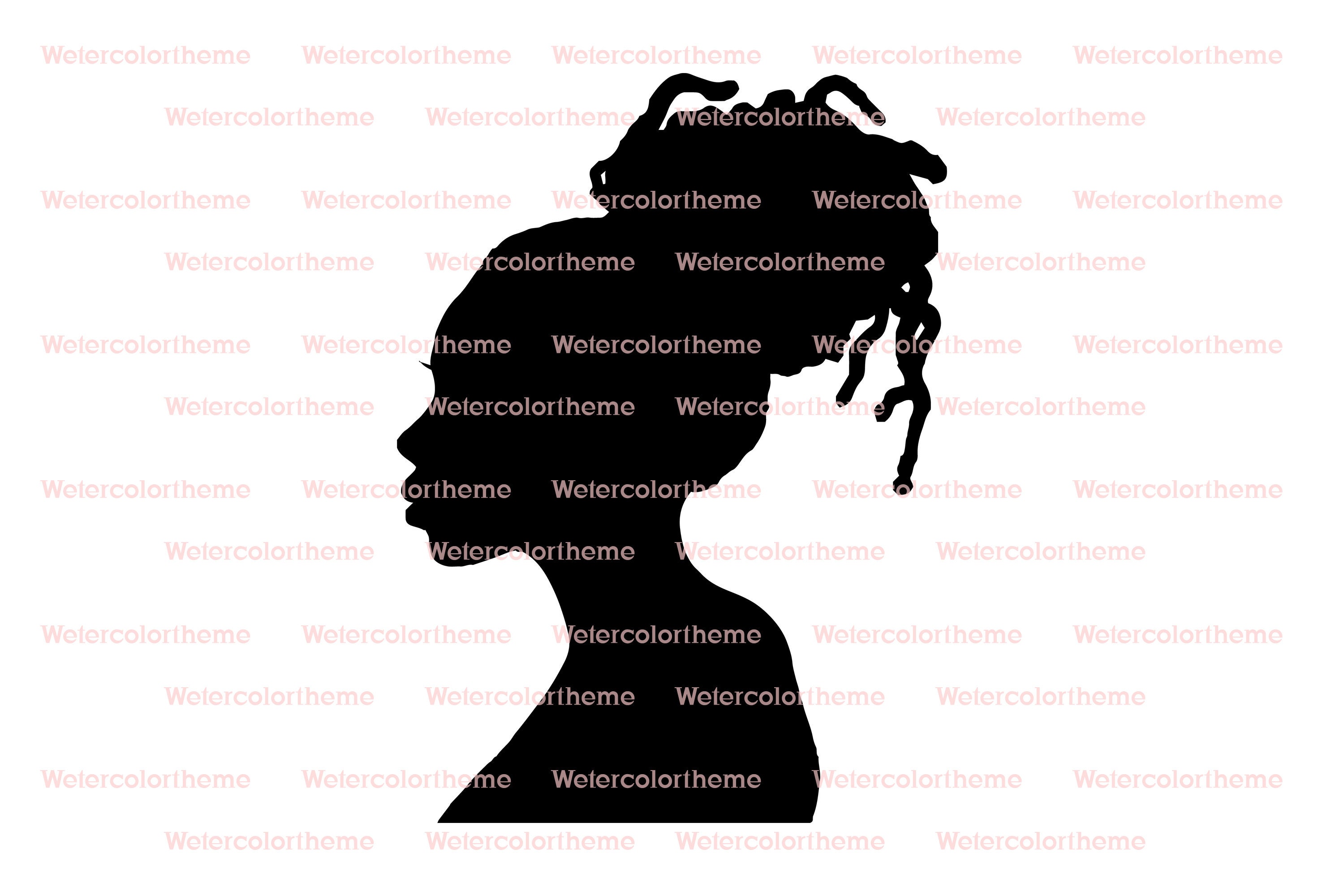 Afro Puff Svg,afro Puff Png,afro Svg,afro Hair Svg,melanin Svg,african ...