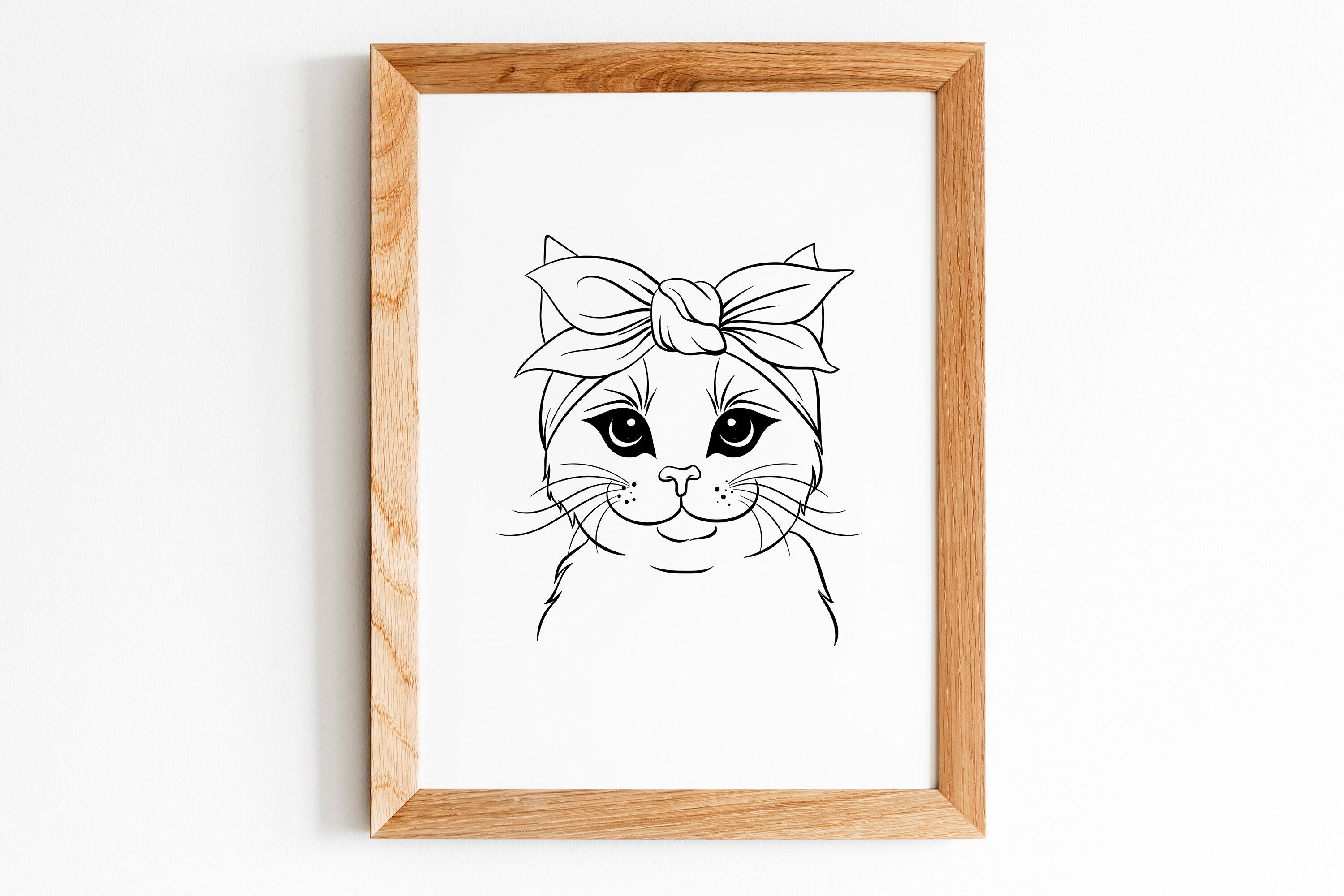 Cat Bandana Svgcat SVG Filecat Cut Filecat With - Etsy