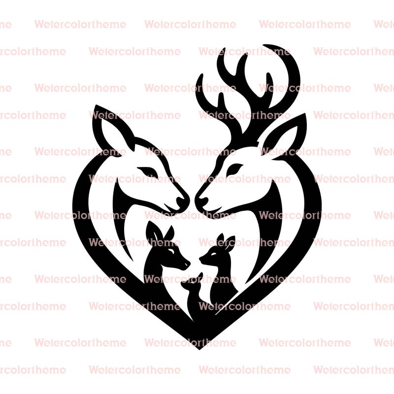 Deer Heart - Etsy