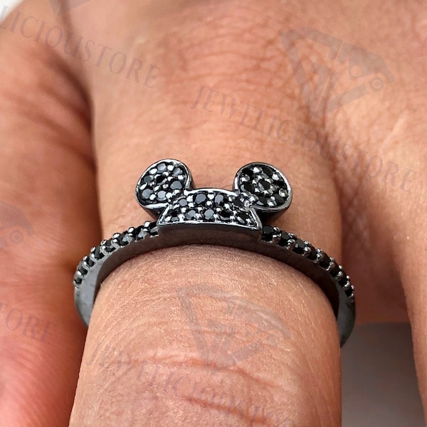 Mickey Mouse Ring - Etsy