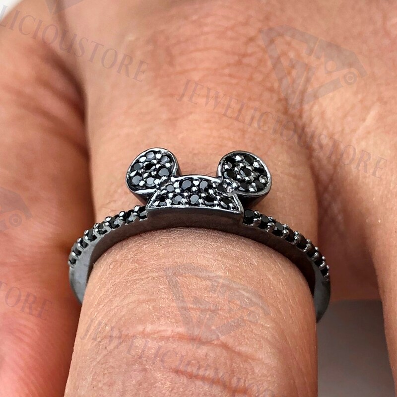 Mickey Mouse Ring - Etsy