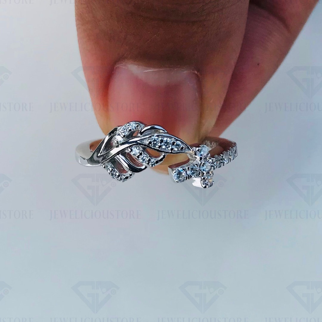 Feather From Heaven Ring, Solid Silver Ring, Timeless Expression of ...