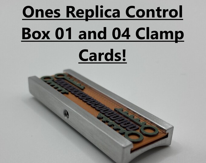 Ones Replica Clamp Cards for Their Control Box 01 and 04! 2 Cards per ...