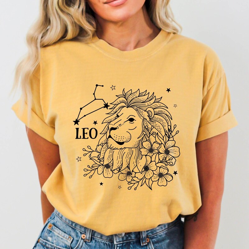 Leo Shirt - Etsy