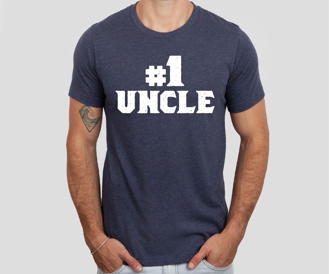 Number 1 Uncle Shirt, No 1 Uncle Tshirt, Funcle the Fun Uncle Tshirt ...
