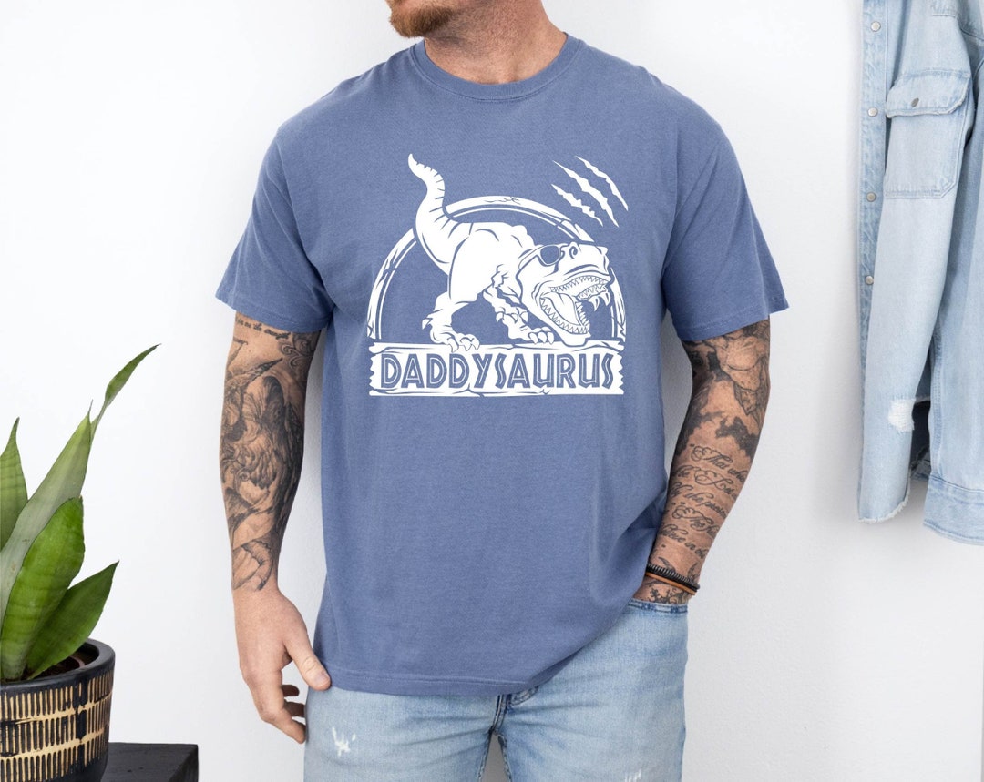Daddysaurus Shirt, Father's Day Gift Tshirt, Funny Daddy Saurus Tee ...