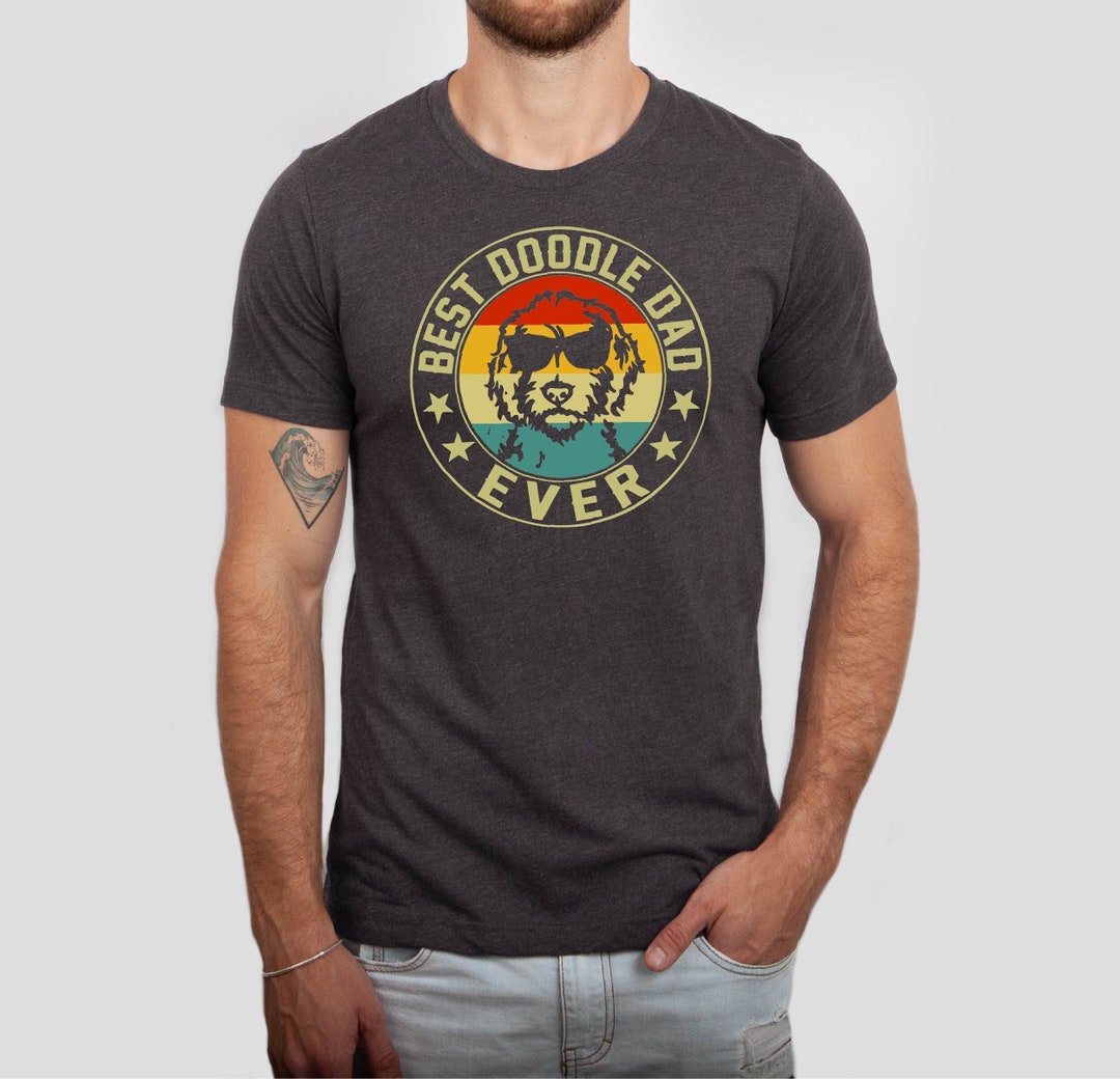 Best Doodle Dad Ever Shirt, Funny Doodle Dad Tee, Father's Day Doodle ...