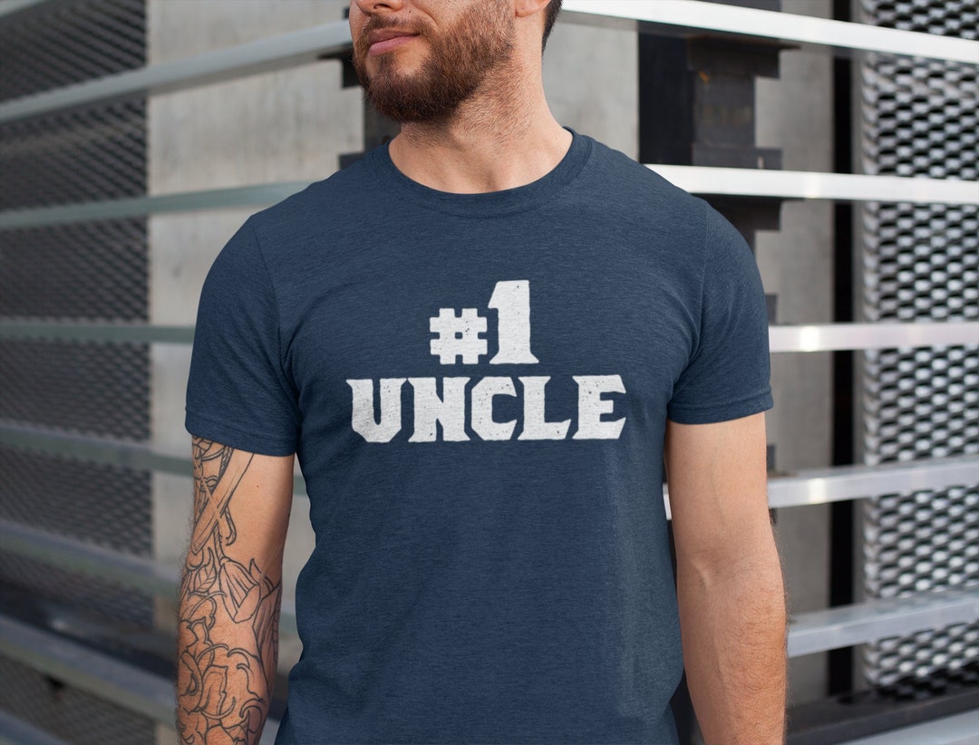 Number 1 Uncle Shirt, No 1 Uncle Tshirt, Funcle the Fun Uncle Tshirt ...