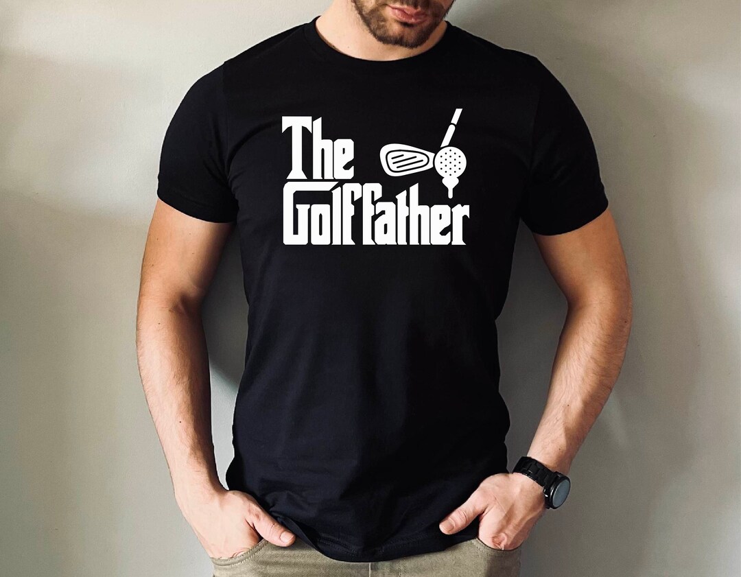 The Golffather Shirt, Father's Day Golf Father Tshirt, Golfer Dad ...
