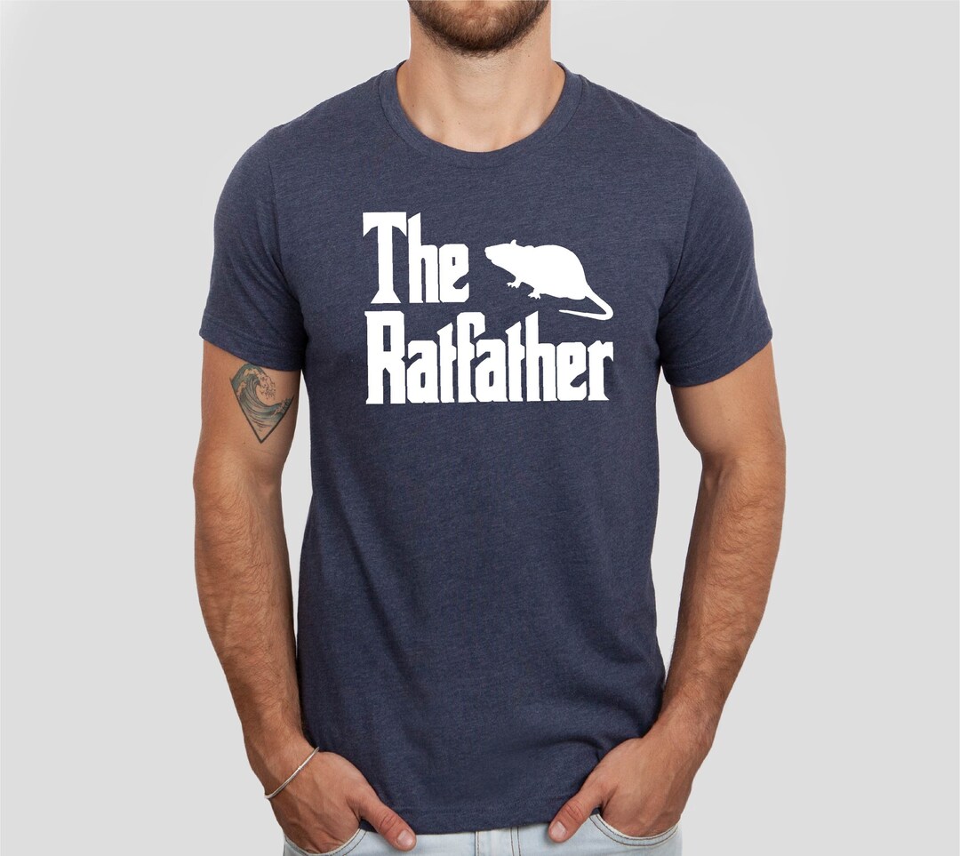 The Ratfather Shirt, Rat Owner Men Tshirt, Rat Lover Gift Tee, Father's ...
