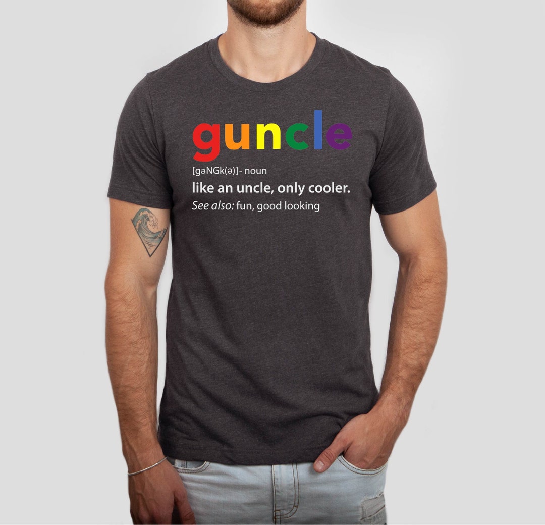 Guncle Shirt, Guncle Noun Tshirt, Funny Guncle Tee, Father's Day Guncle ...