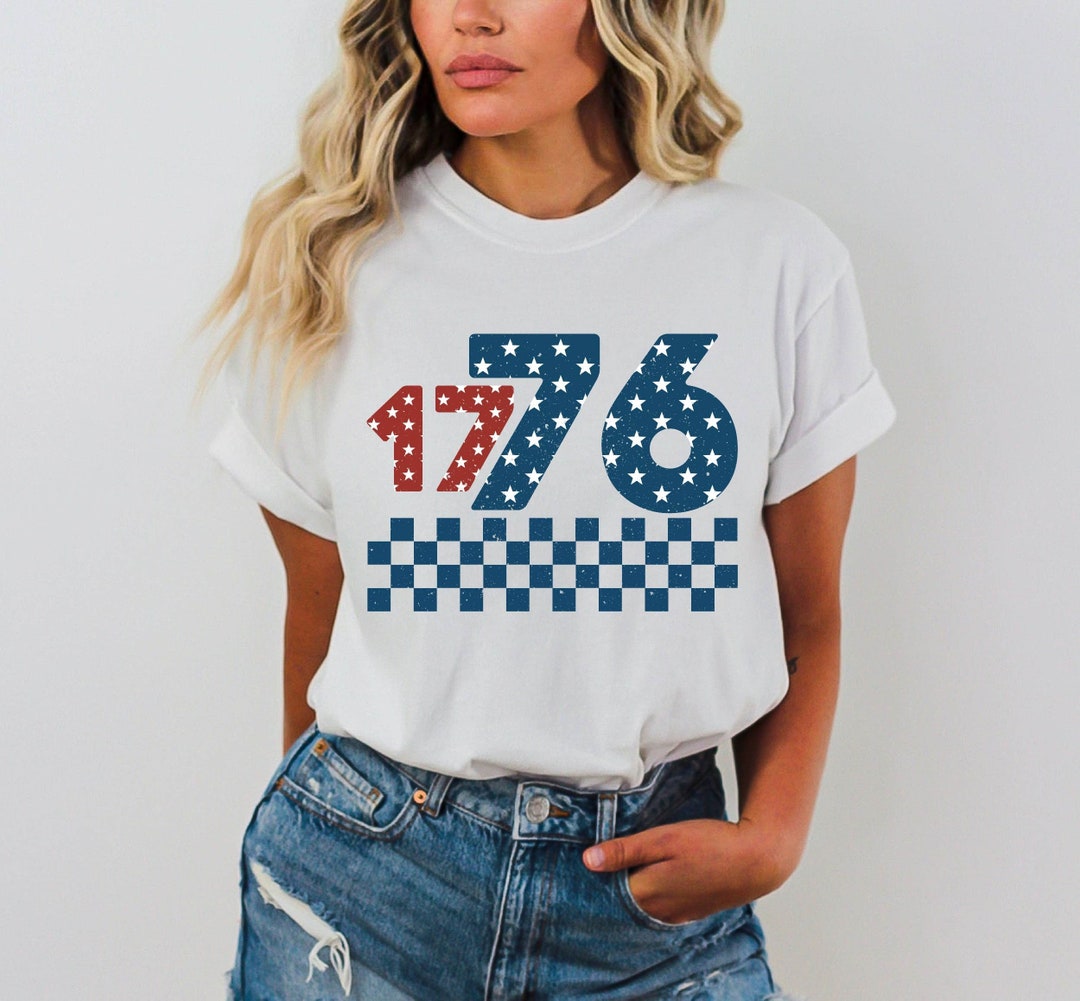 1776 Shirt, Independence Tshirt, American 1776 Shirt, July 4th Shirt ...