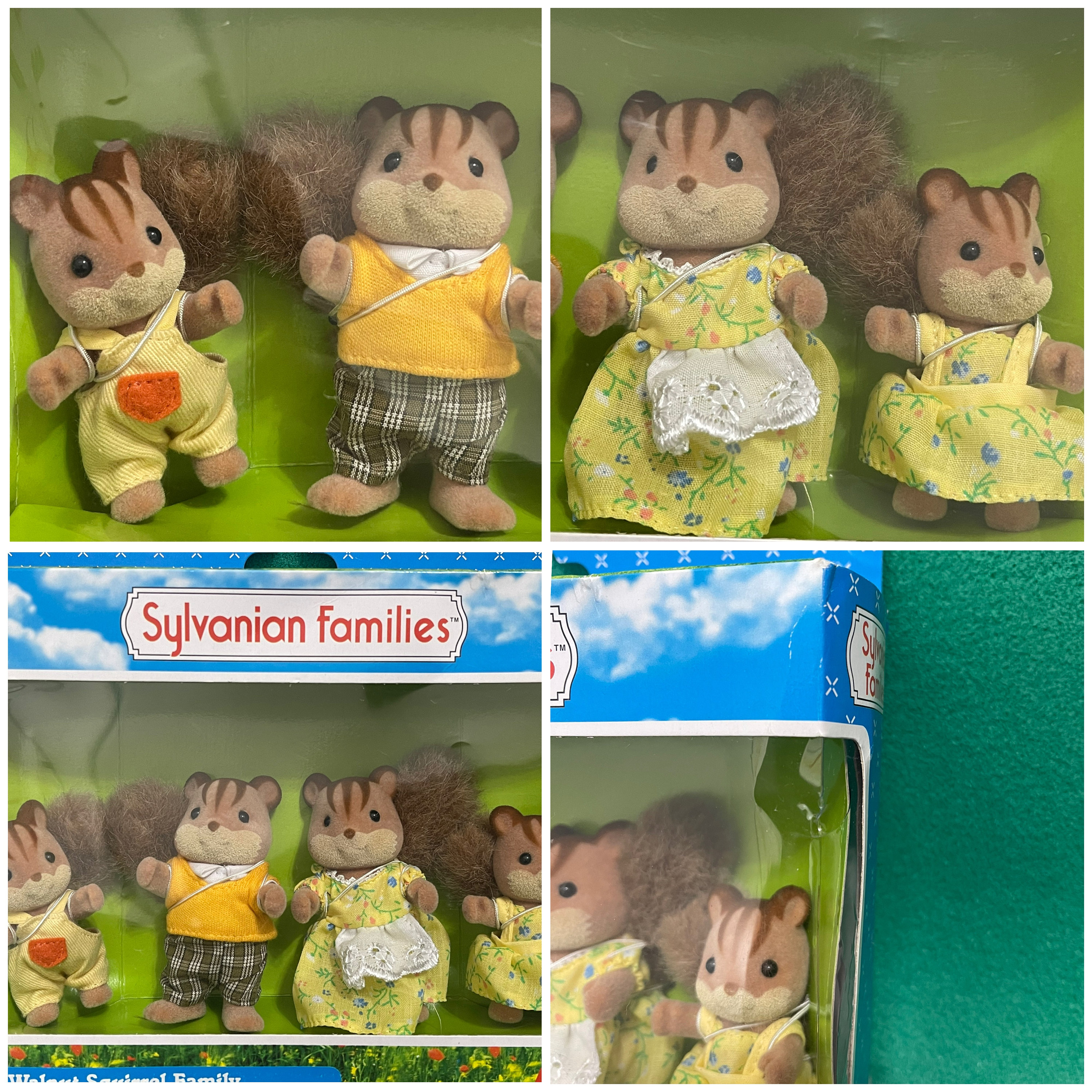 Sylvanian Families Calico Critters Vintage Flair Skunk, Norwood Mouse ...
