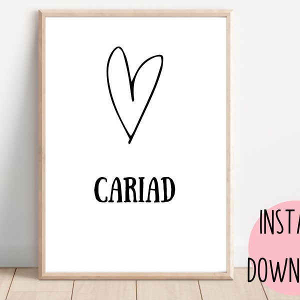 Cariad - Etsy
