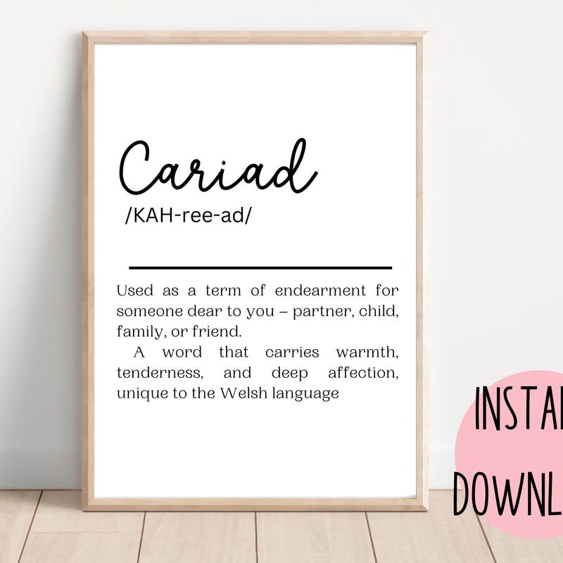 Cariad - Etsy