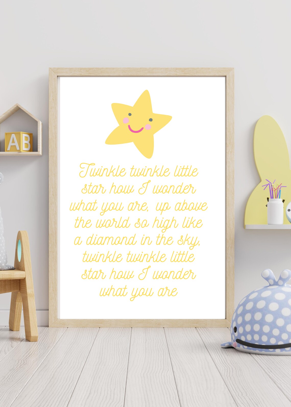 Nursery Rhyme Wall Art Printables , Baby Room Decor, Printable Wall Art ...
