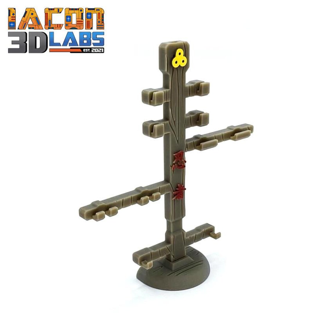 TMNT Turtle Dojo Weapon Stand (brown) - Etsy