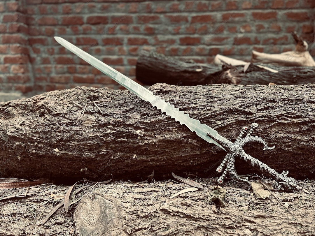 Handmade Dragon Swords, Hand Forged Stainless Steel Swords, Viking ...