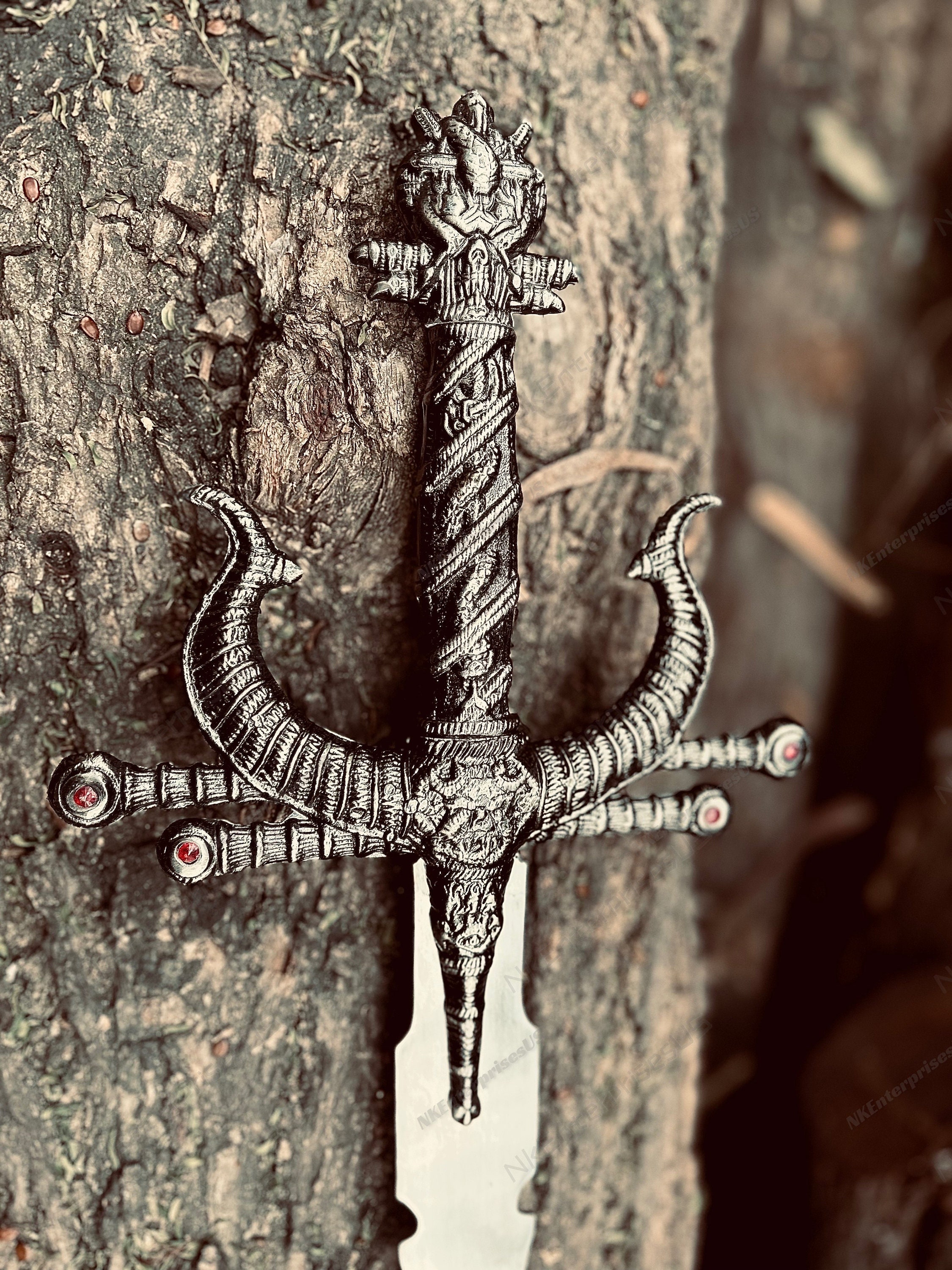 Handmade Dragon Swords, Hand Forged Stainless Steel Swords, Viking ...
