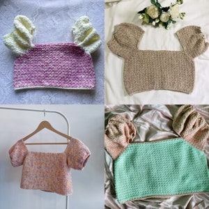 Skye Top Crochet Pattern - Etsy