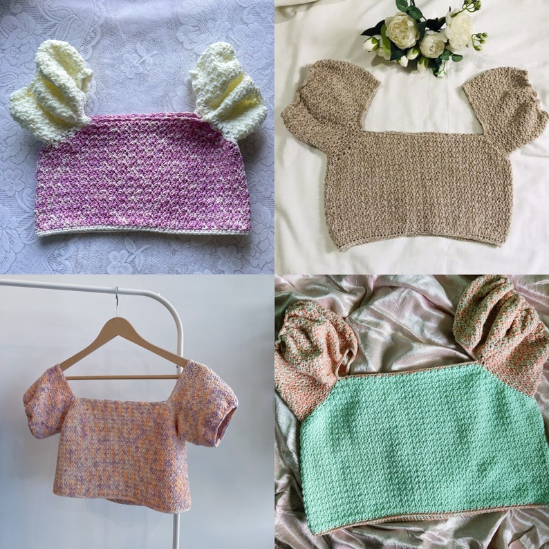 Skye Top Crochet Pattern | Etsy