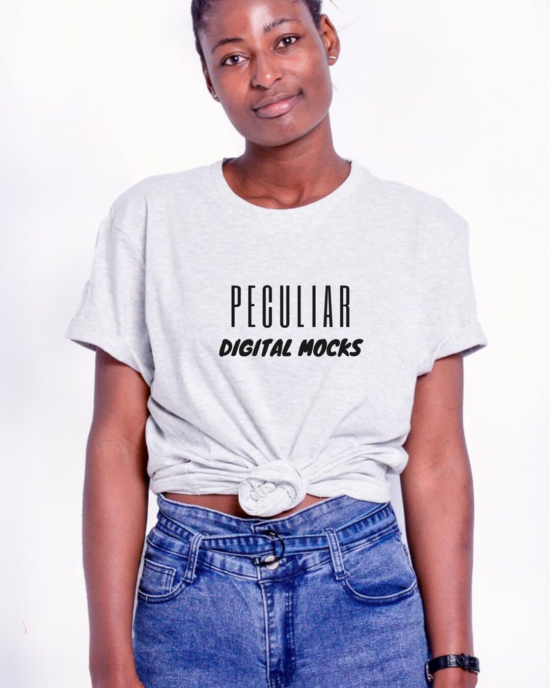 Light Grey Shirt Mockup Model Mockup Light Grey Tshirt - Etsy