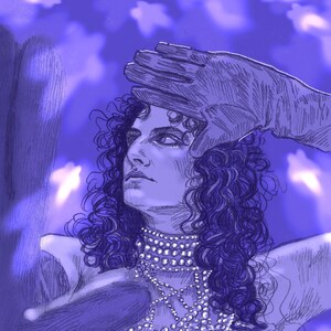 Danny Wagner Art Print Greta Van Fleet Starcatcher - Etsy