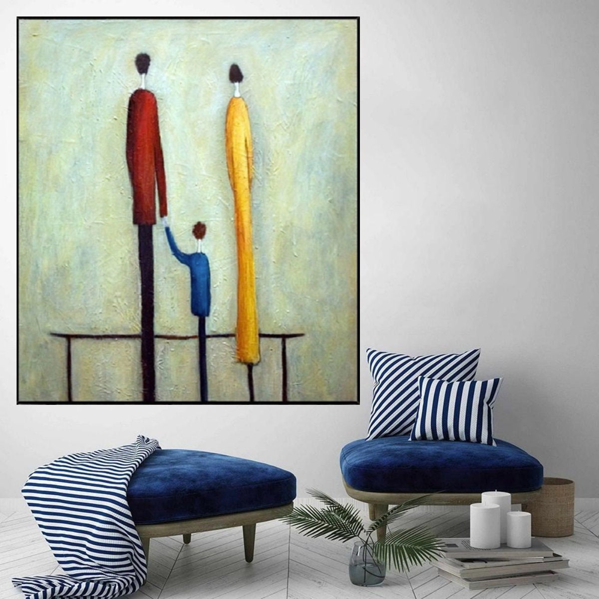 Artwork Large Human Abstract Painting Oil Painting Abstract , Large ...