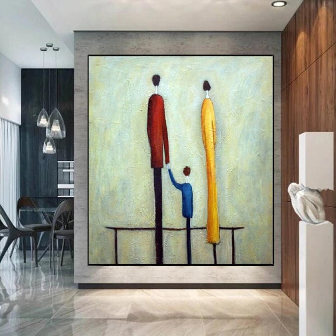 Artwork Large Human Abstract Painting Oil Painting Abstract , Large ...
