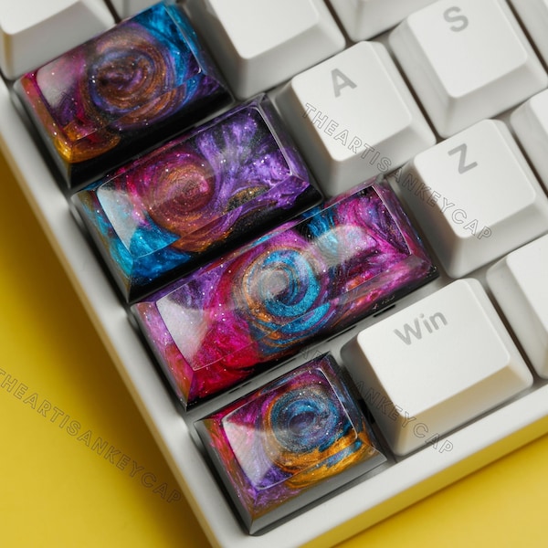 Universe Resin Keycap - Etsy