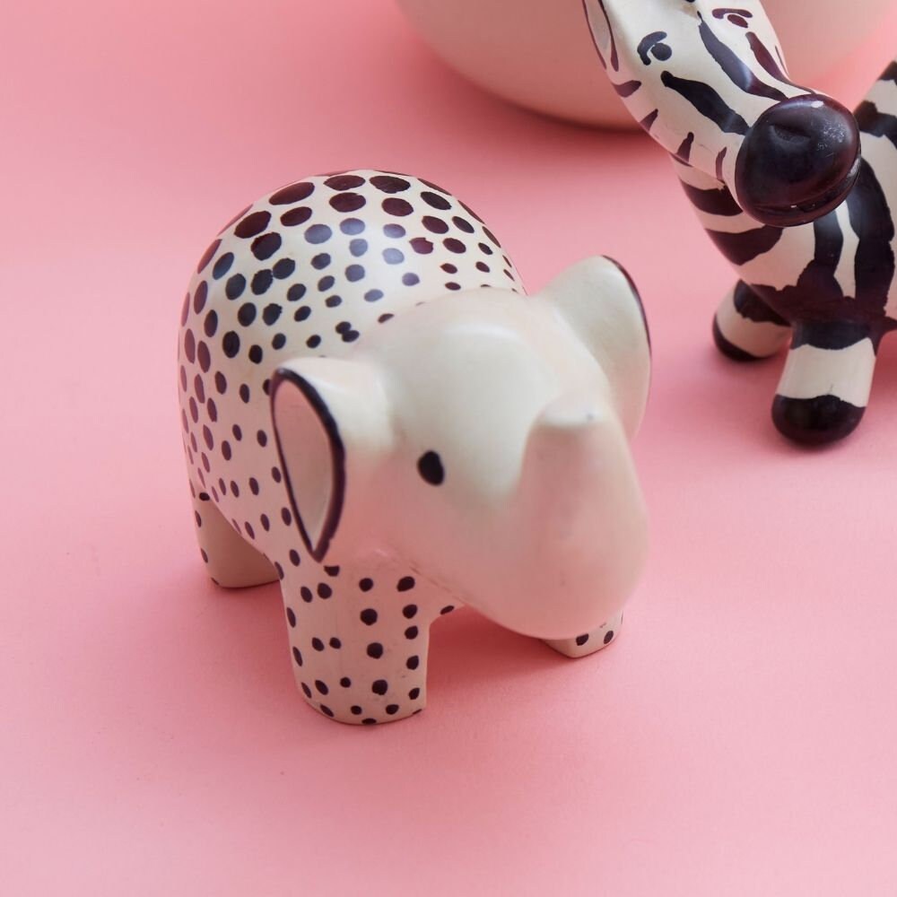 Kisii Stone Mini Giraffe Zebra Elephant Set - Etsy