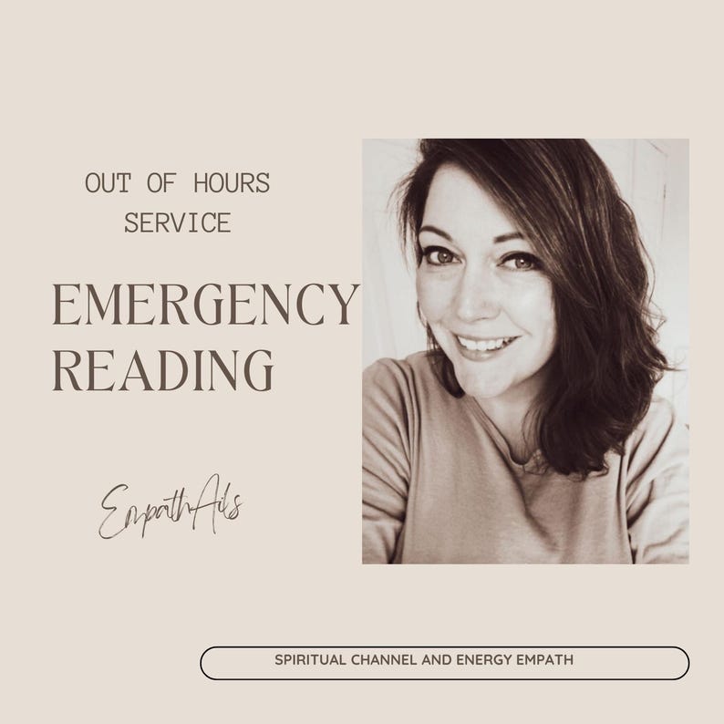 EMERGENCY READING | Out of Hours | After Hours | Psychic Reading | Intuitive Empath - Etsy