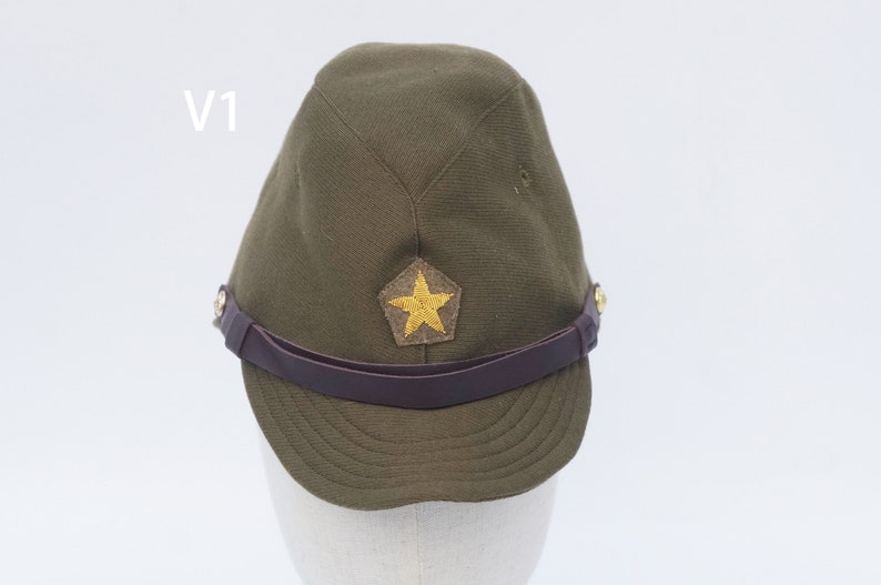 WW2 Imperial Japanese Army Officer Field Cap Gabardine Winter IJA IJN ...