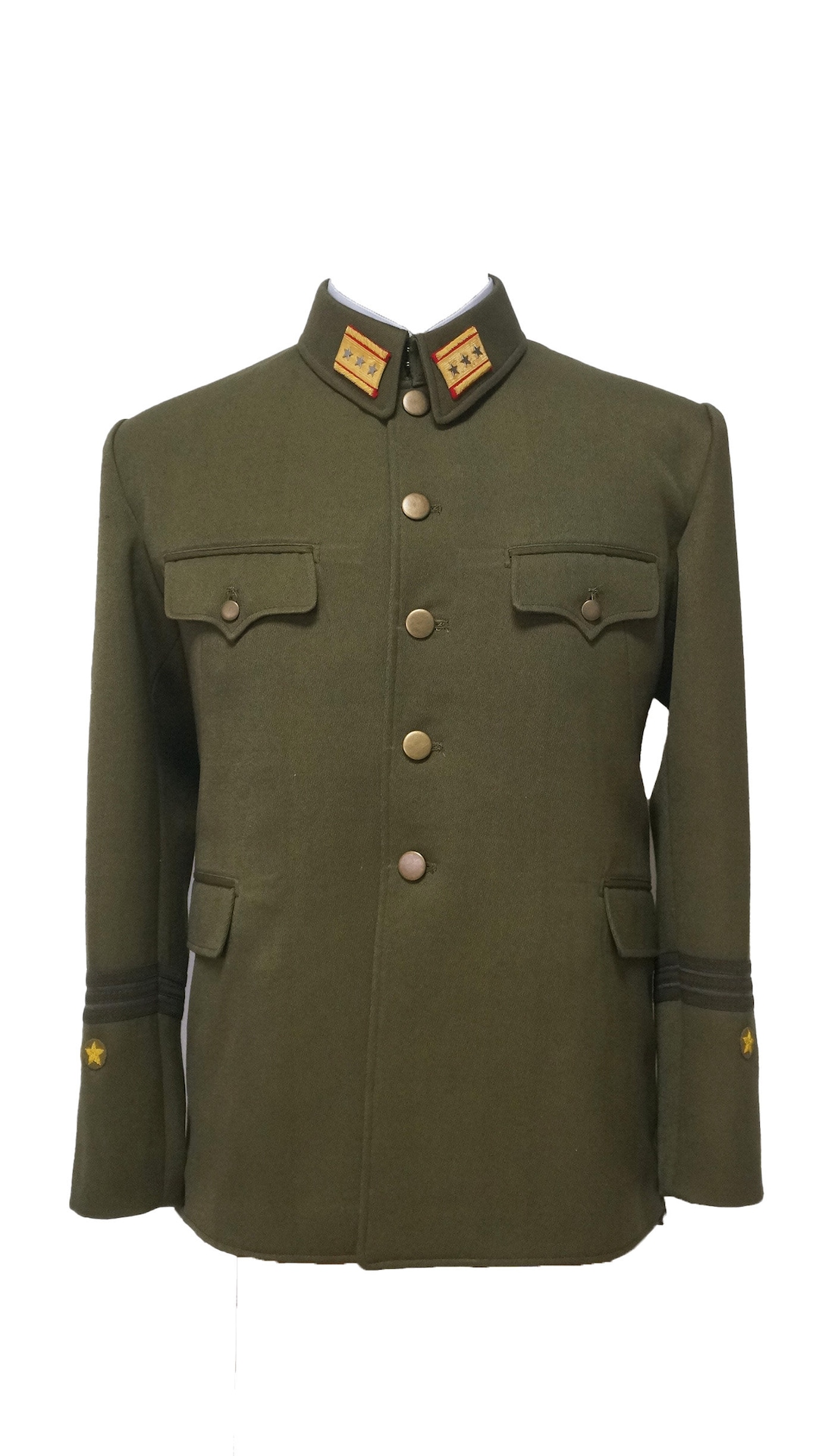 WW2 Imperial Japanese Army Officer Uniform Type 3 Late War Tropical IJA ...