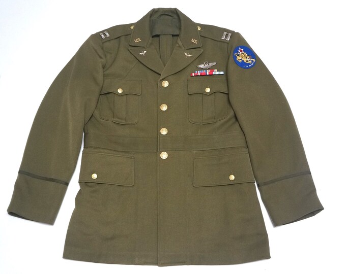 WWII 8th Army Tech Corporal Eisenhower Style Battle Dress Uniform ...