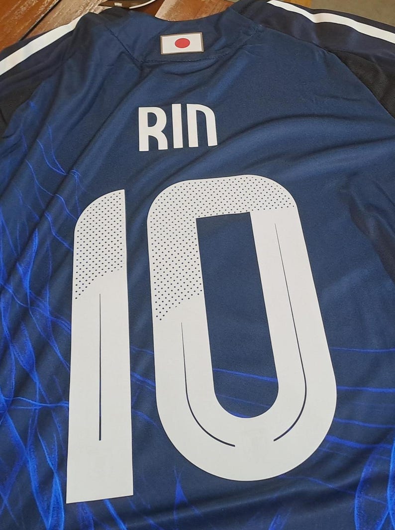 Blue Football Jersey Japan Isagi Nagi Rin Reo Chigiri Bachira Custom ...