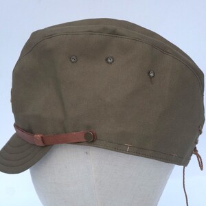 WW2 Imperial Japanese Army Field Cap Hat EM Officer IJA IJN Cotton ...