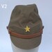 WW2 Imperial Japanese Army Field Cap Hat EM Officer IJA IJN Cotton ...