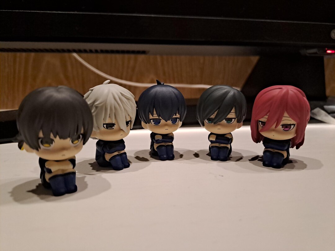 Bluelock Sleeping Version Mini Figure Nagi Seshiro Chigiri Hyoma Isagi ...