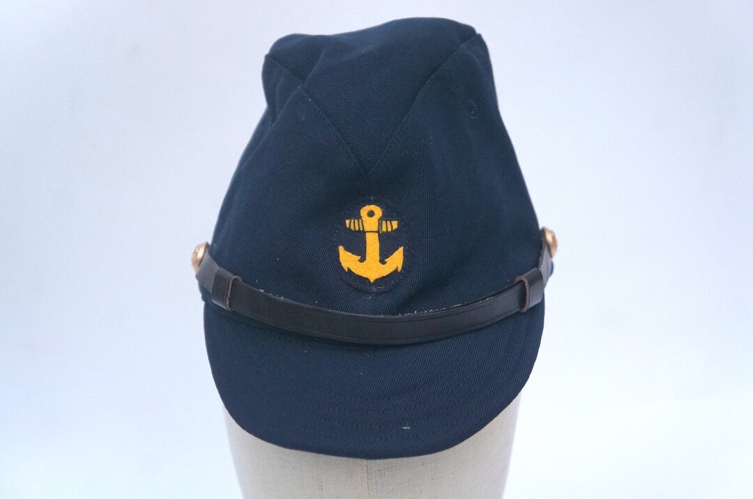 WW2 Imperial Japanese Navy Field Cap Hat EM Officer Wool Hat IJN IJA - Etsy
