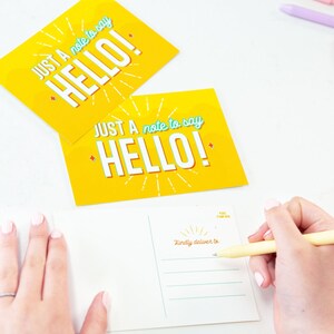50 Hello Postcards Bulk Postcards for Kids, Friends, Students, Teacher ...
