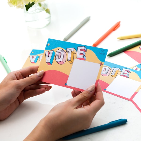 Postcards to Voters - Etsy